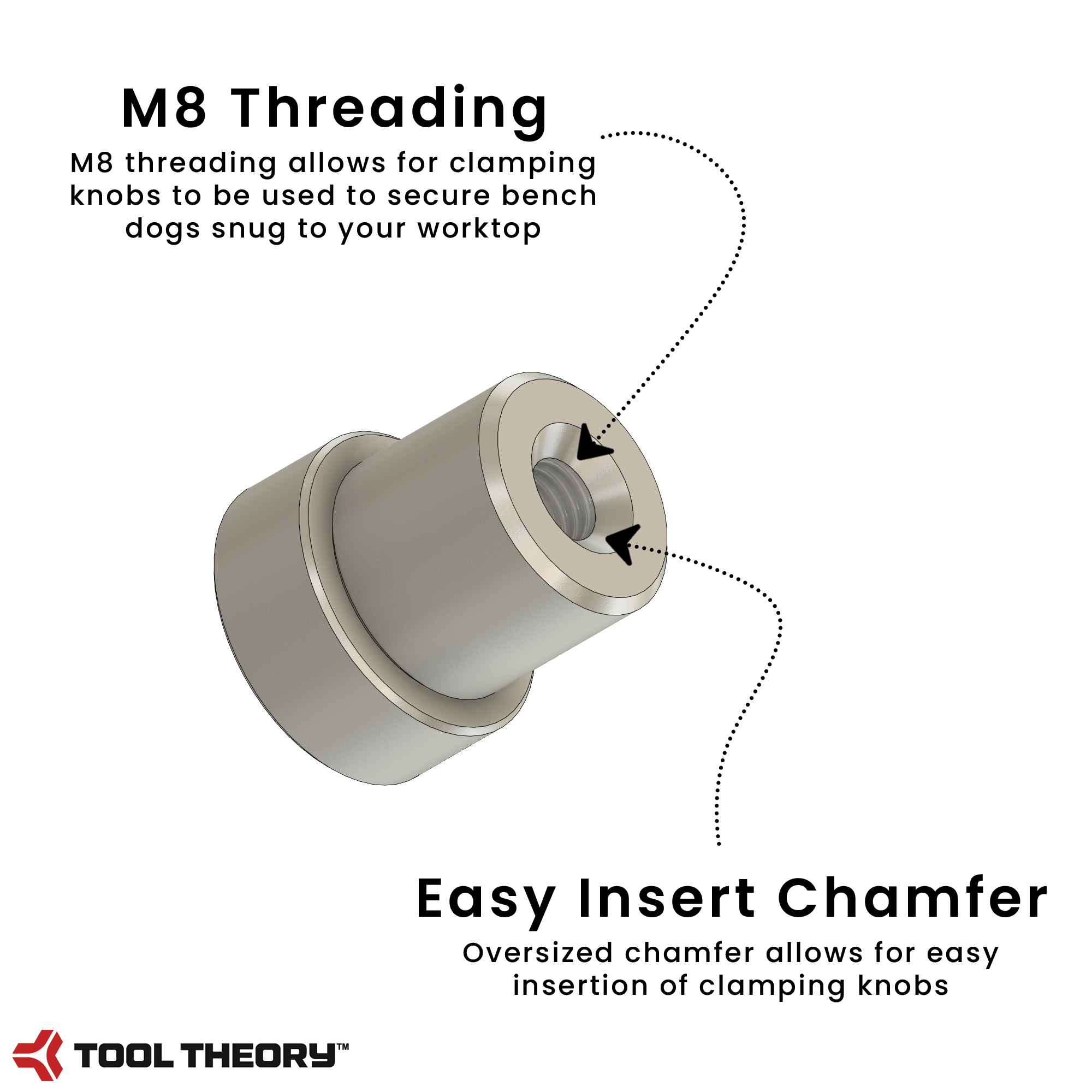 20mm Small Bench Dogs - (Set) – Tool Theory