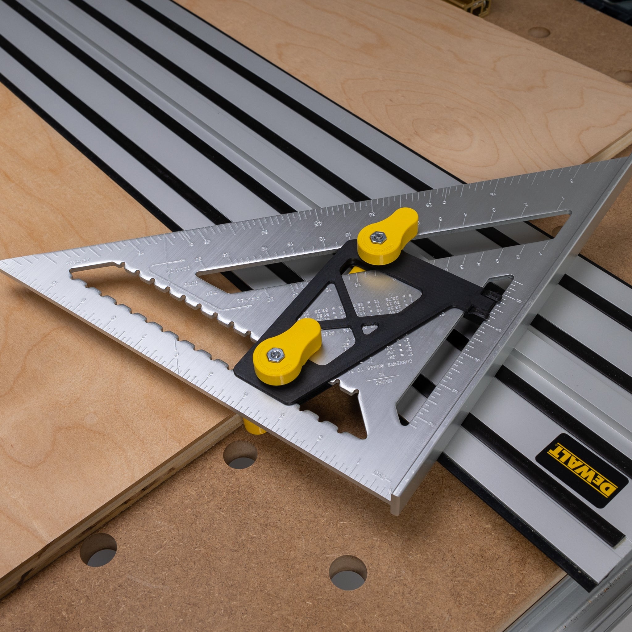 Dewalt Guide Rail Square Adapter - DIY Kit – Tool Theory