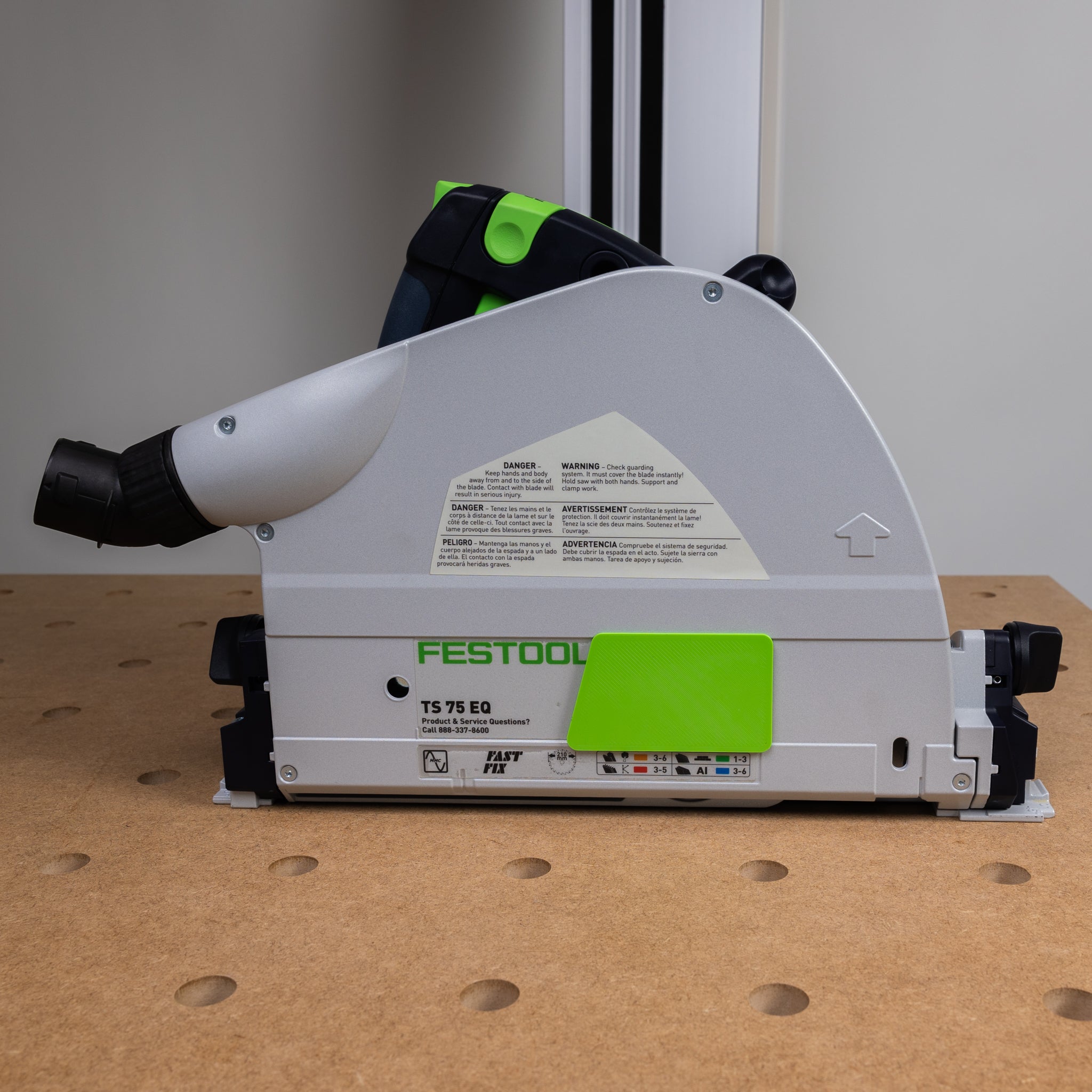 Festool TS75 Track Saw Arbor Hole Cover – Tool Theory