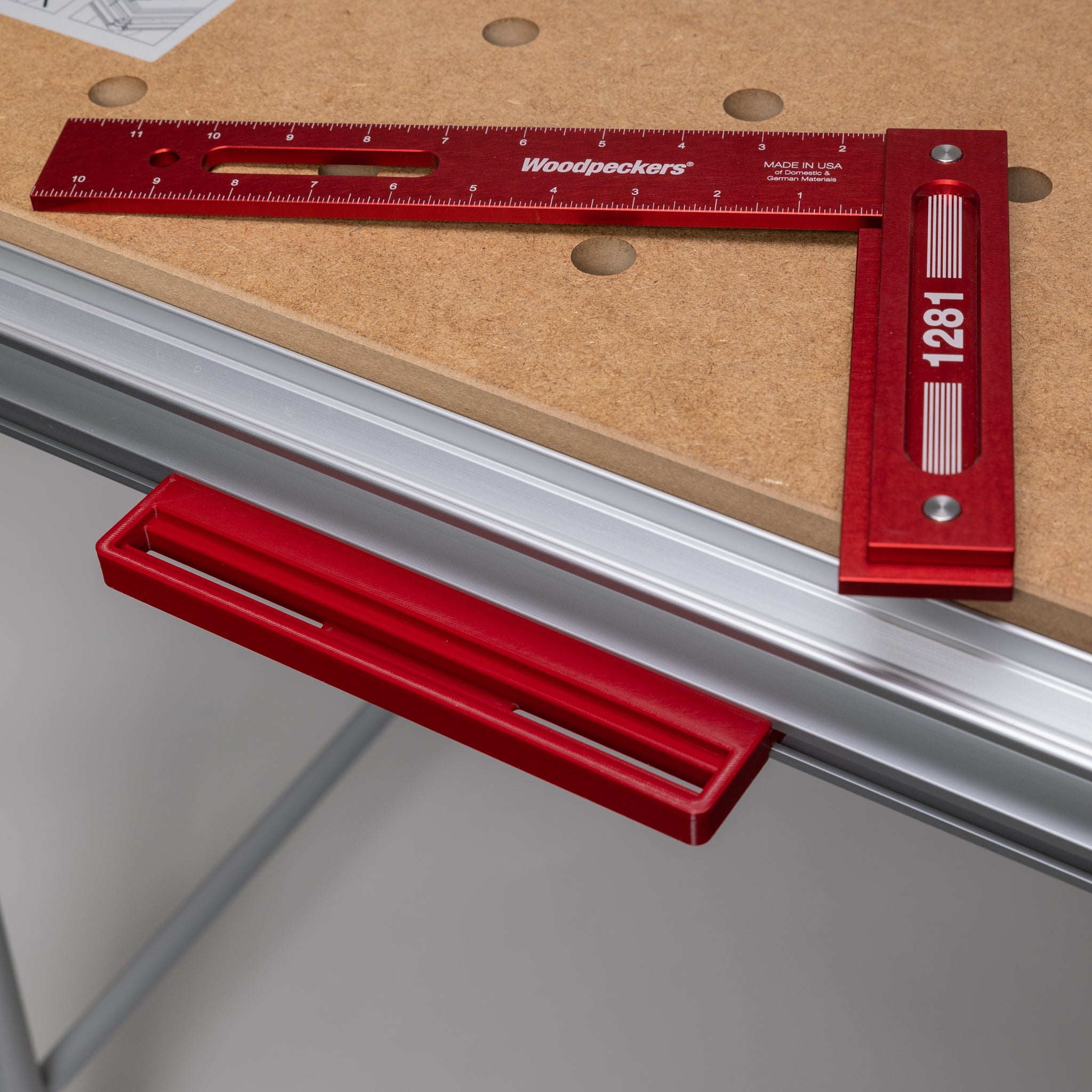 Festool MFT 3 Woodpeckers Storage Rack for 1281 Woodworking Square ...