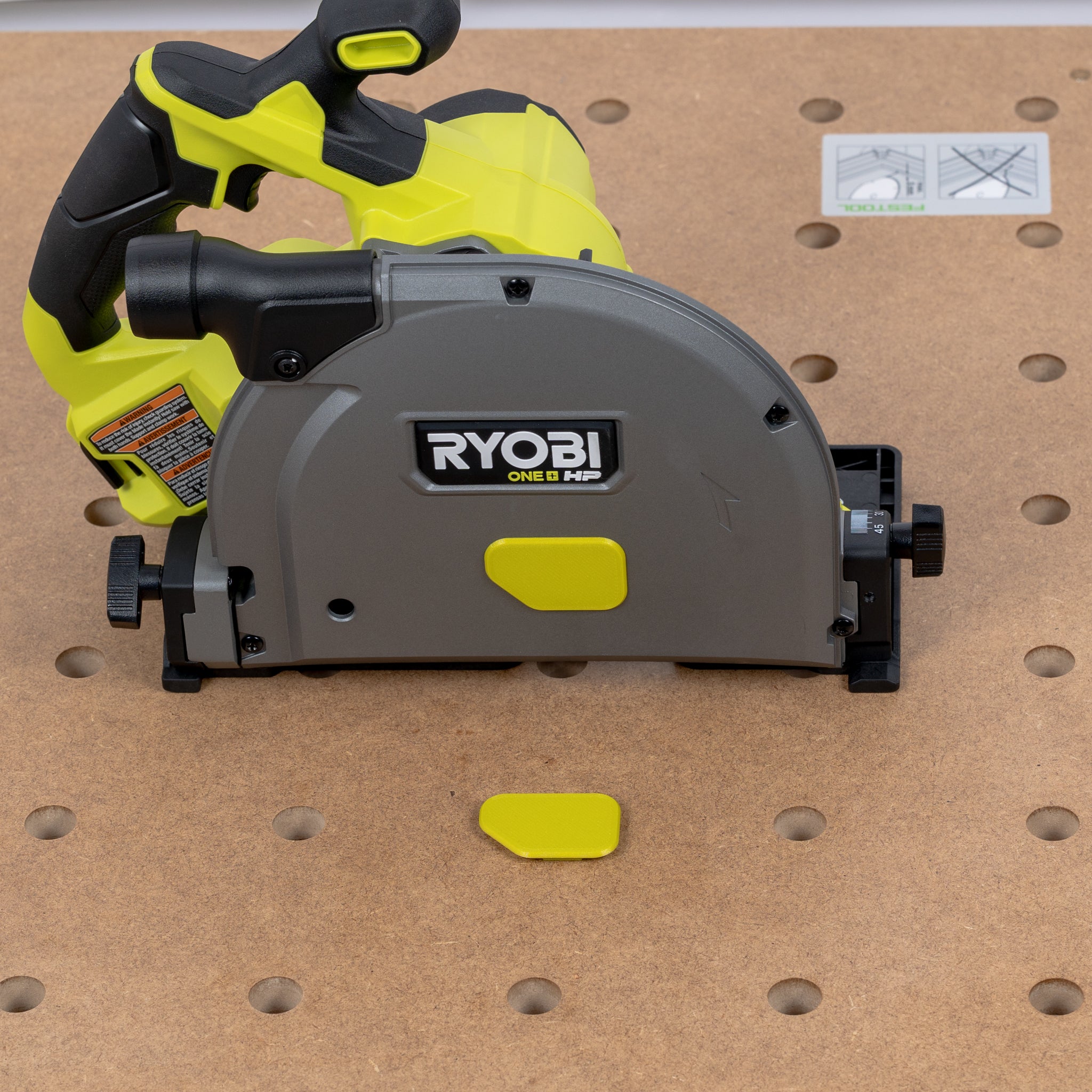 Ryobi Arbor Hole Cover for Cordless Track Saw Dust Collection – Tool Theory